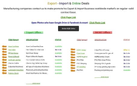 Import and Export Trading Company